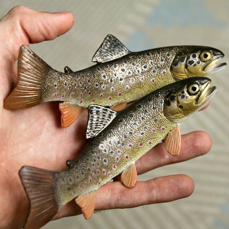 Clay Fish Sculpture - Etsy