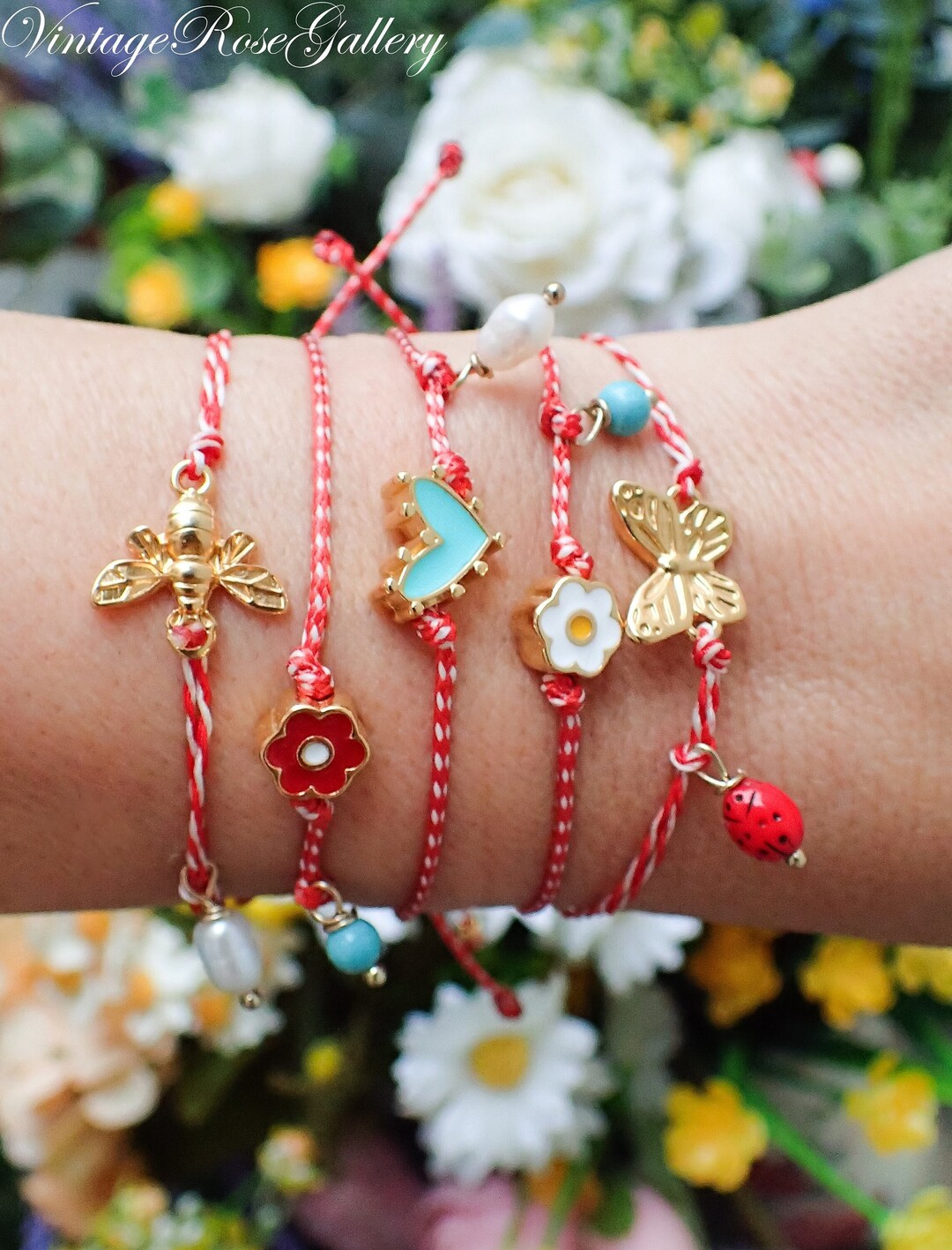 March Bracelet, Spring MARTIS Bracelet, Martaki Greek Spring Bracelet ...