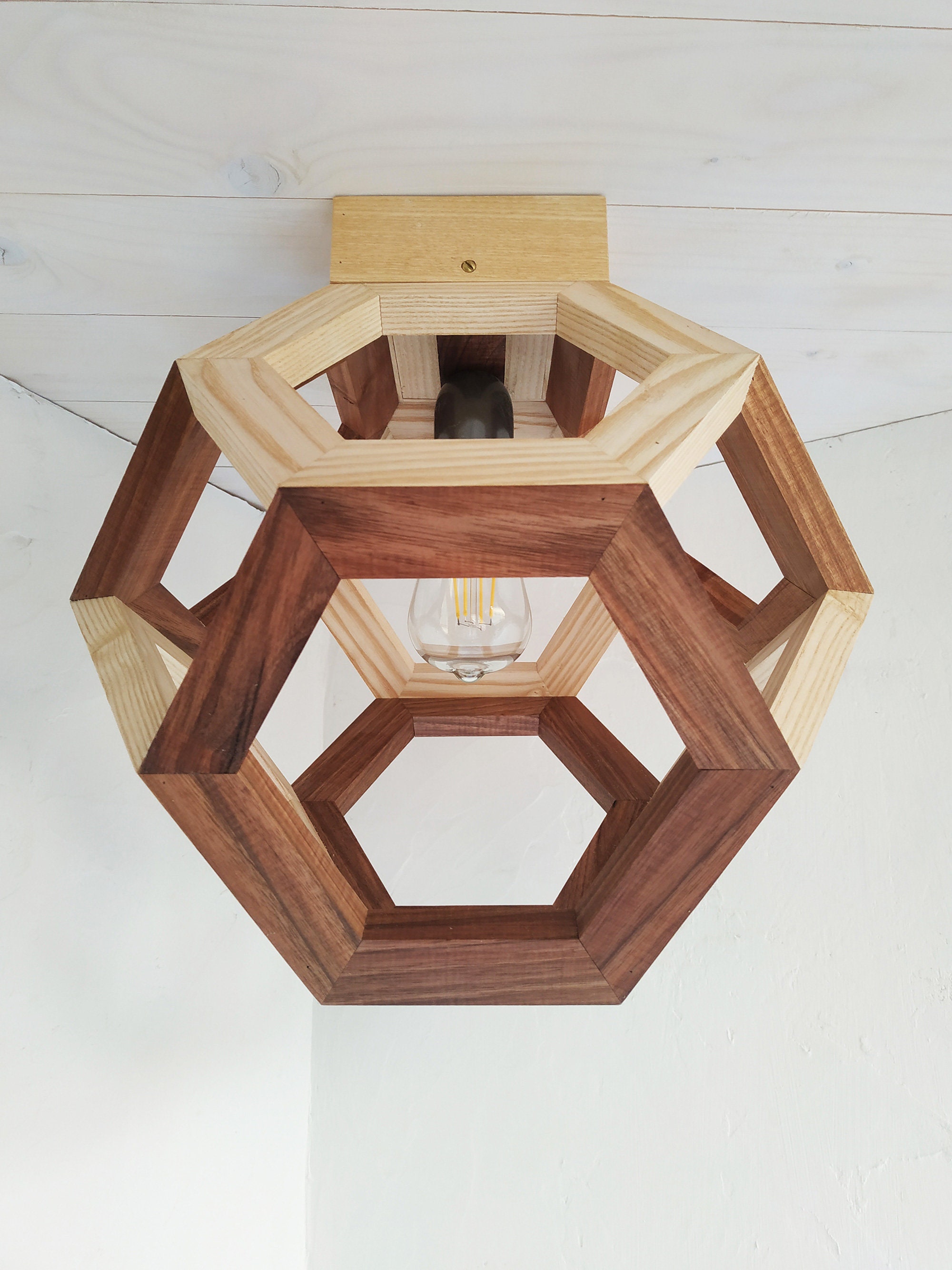 Flush Mount Polyhedra Ancient Astronomy Lamp Ceiling Light - Etsy
