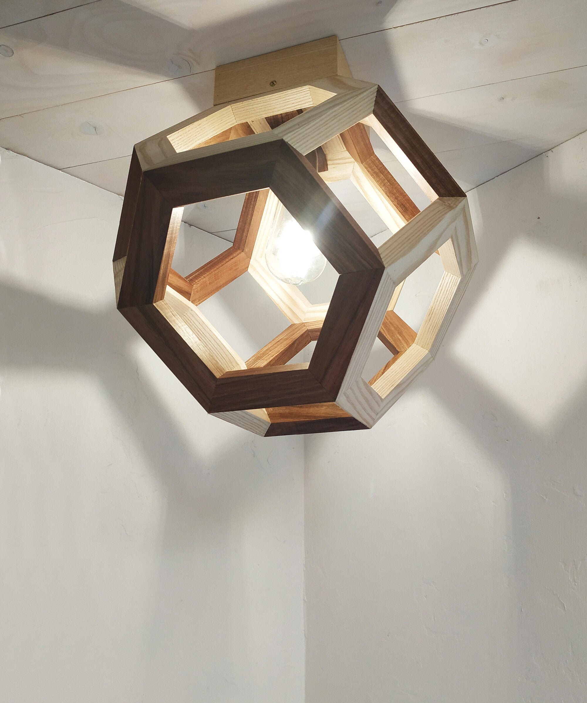 Flush Mount Polyhedra Ancient Astronomy Lamp Ceiling Light - Etsy