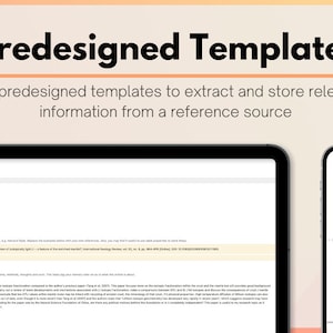 Notion Template Students, Academic Research Planner for Phd Students ...