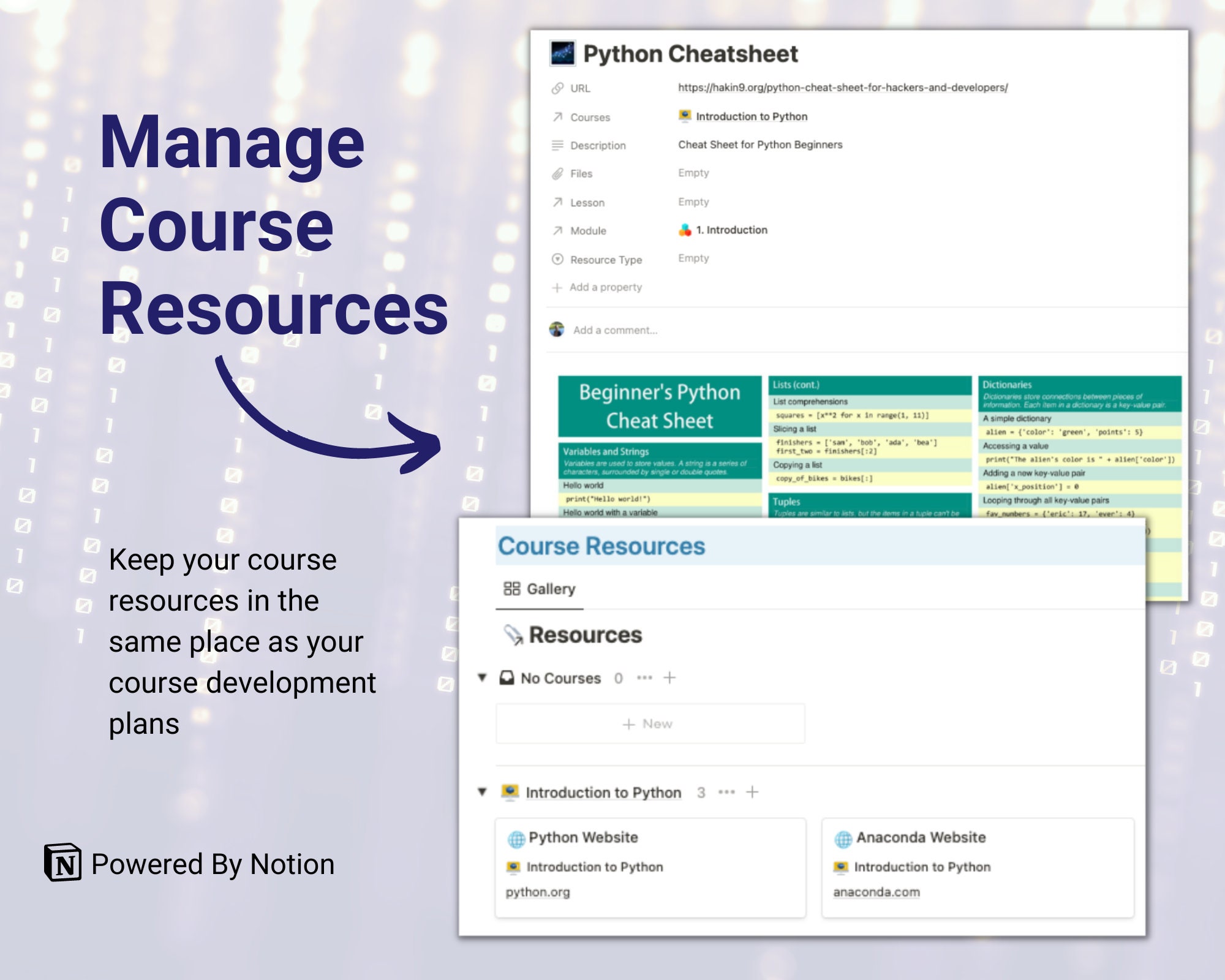Course Creation Notion Dashboard, Notion Template, Course Creation ...