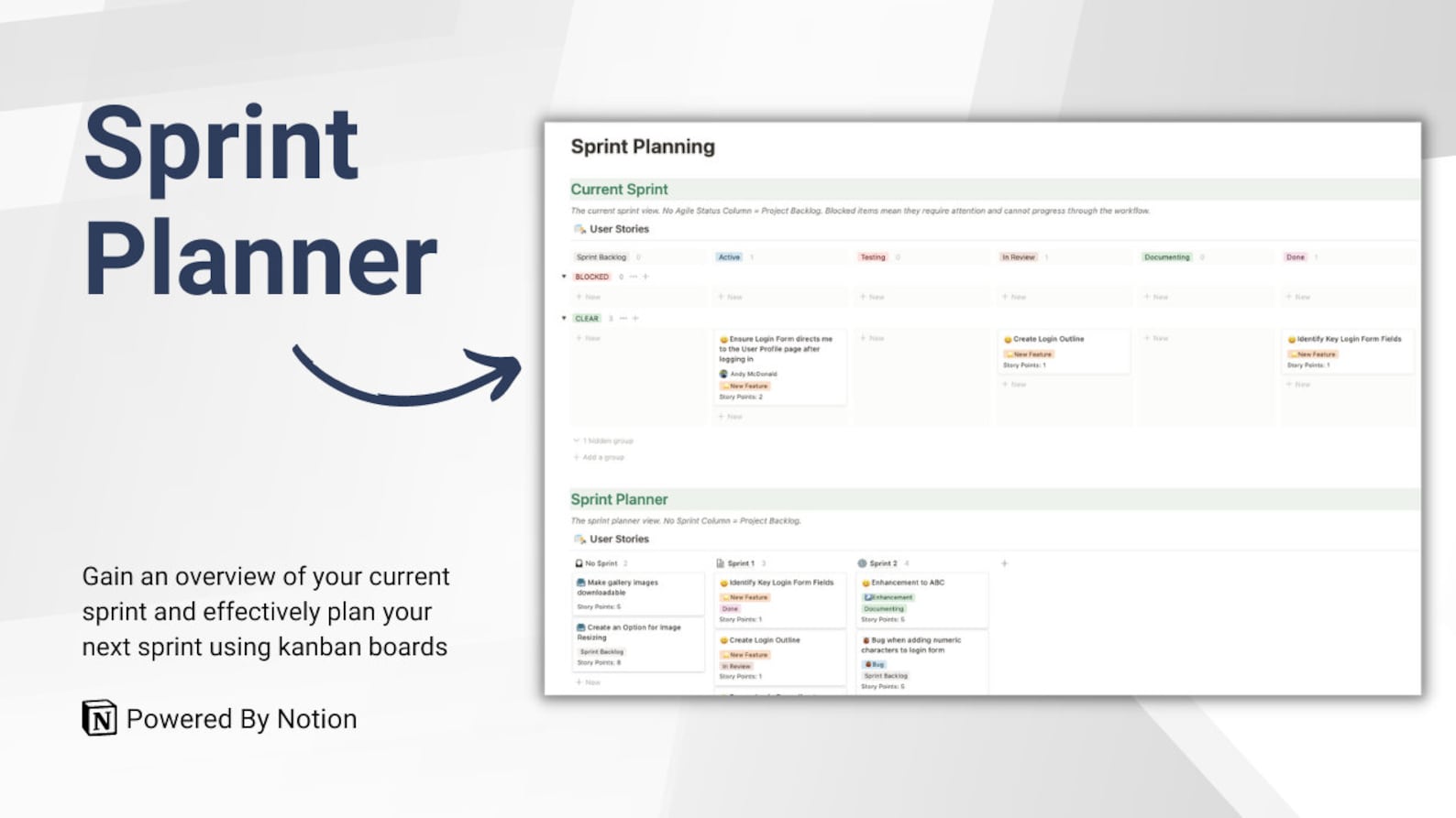 Agile (scrum) Project Management Notion Template - Etsy