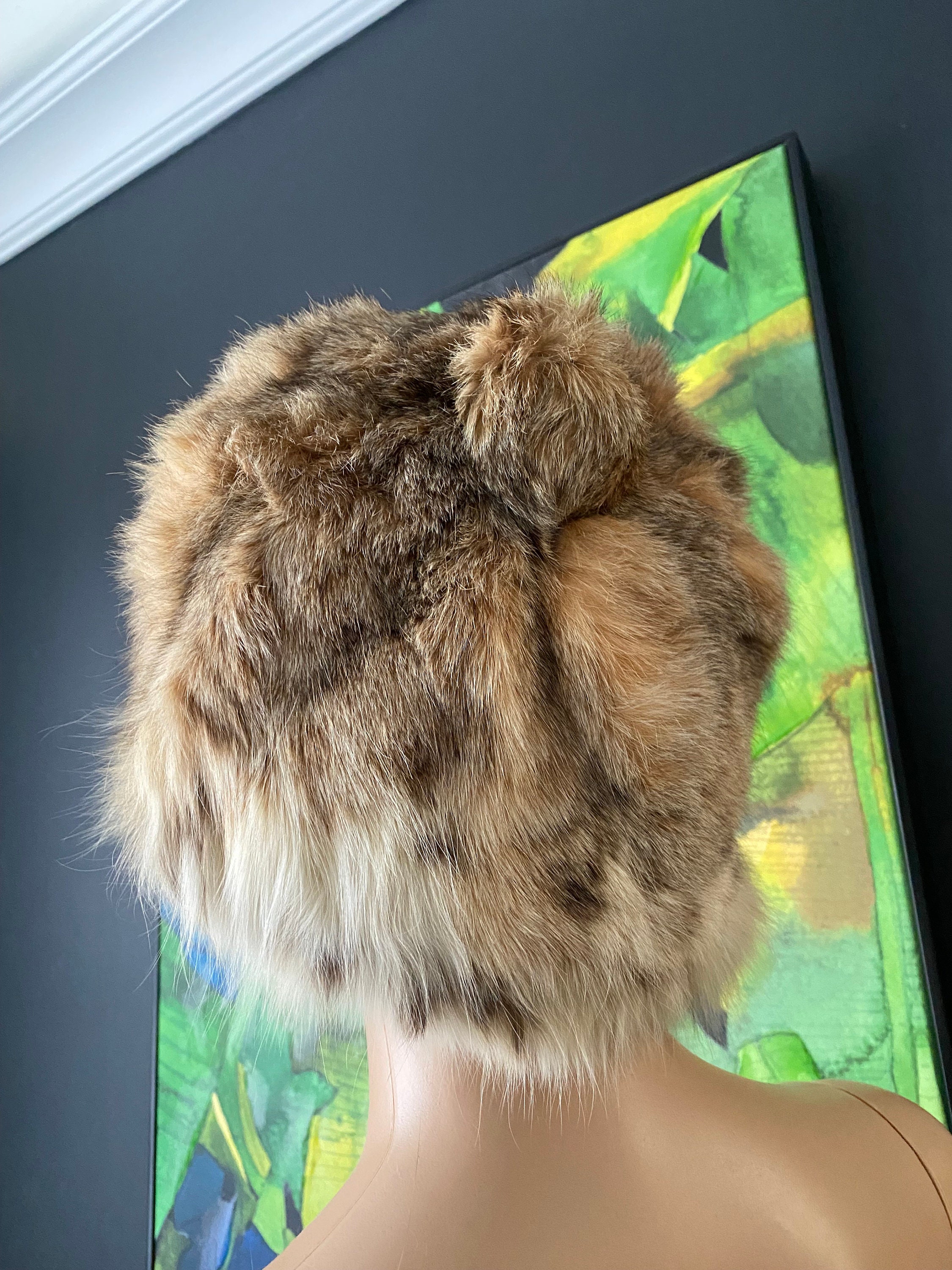 Vtg Arctic Lynx Fur Hat Coat - Etsy