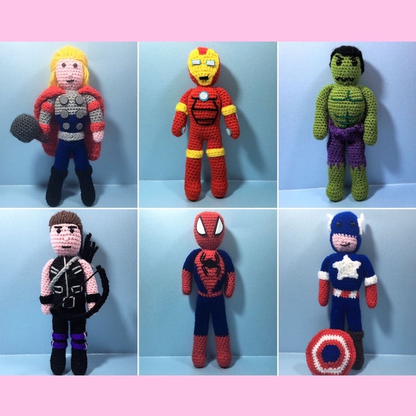 Avenger Crochet - Etsy