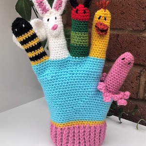 PDF Crochet Pattern | Finger Puppet Crochet Patterns | Finger Puppets ...