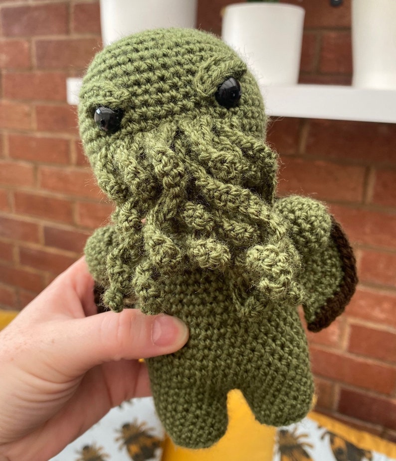 Cthulhu Crochet Pattern Cthulhu Plush the Call of Cthulhu - Etsy