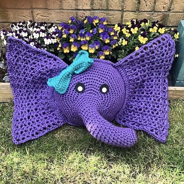 Elephant Cushion - Etsy