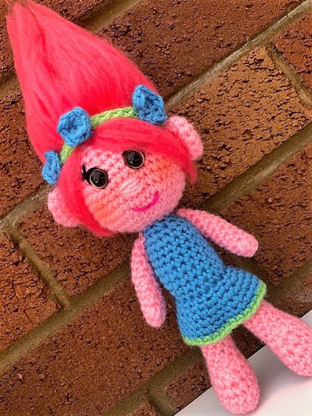 PDF Crochet Pattern 9 Troll Dolls Crochet Patterns Amigurumi Patterns ...