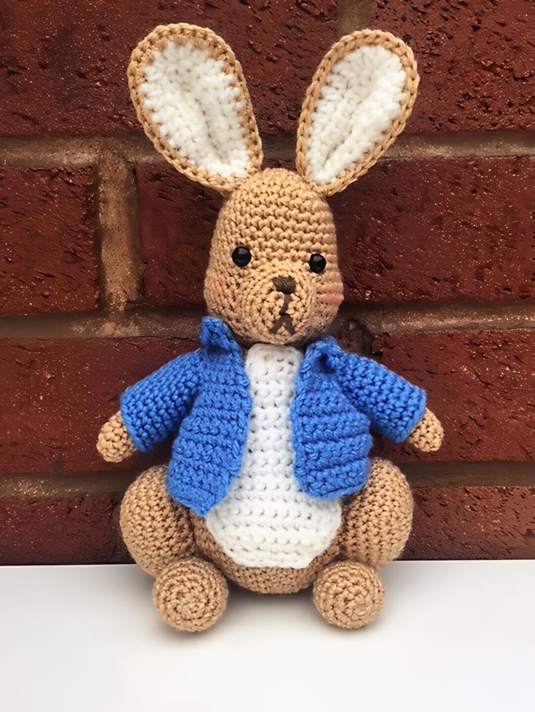 PDF Crochet Pattern | Peter Rabbit Crochet Pattern | Crochet Pattern ...