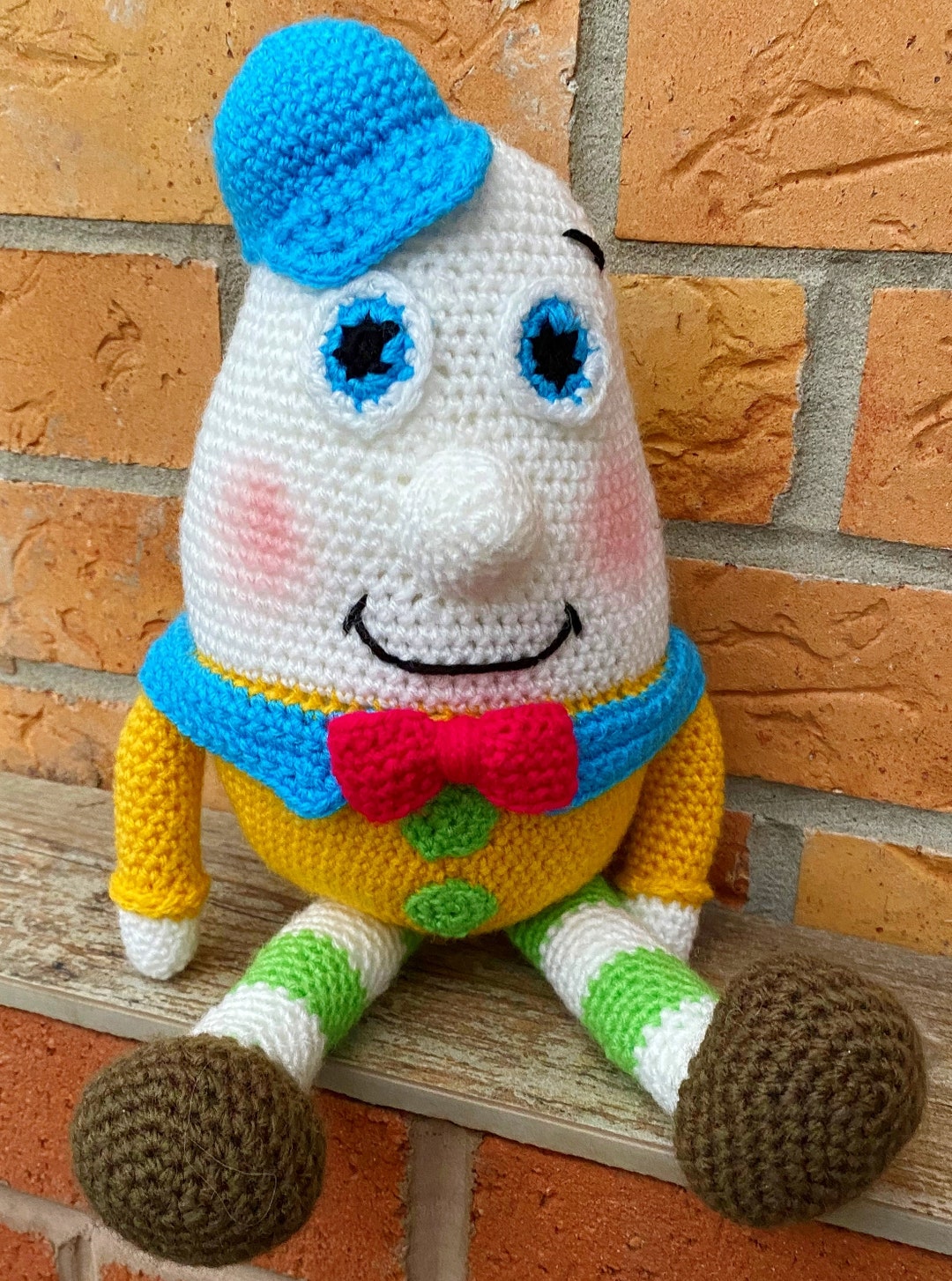 PDF Crochet Pattern | Humpty Dumpty Crochet Pattern | Humpty Dumpty ...