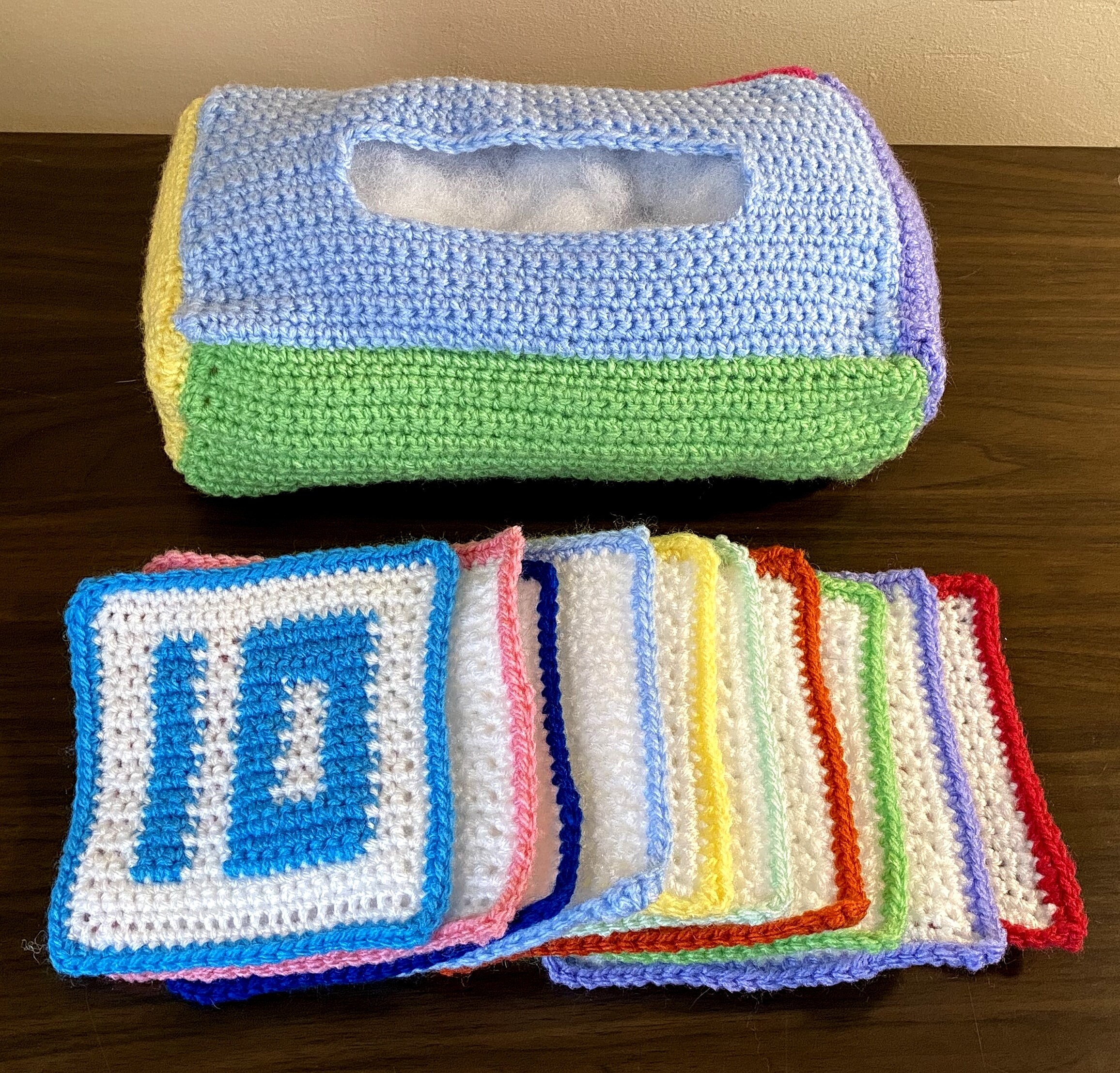 Crochet Toy Numbers Box PDF Pattern: Baby Sensory Montessori Toy - Etsy