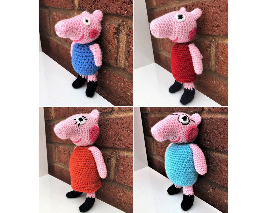 PDF Crochet Pattern Peppa Pig Crochet Patterns Peppa Pig Crochet Dolls ...