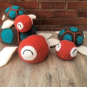 PDF Crochet Pattern Turtle Crochet Pattern Crochet Turtles Amigurumi ...