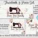 Sewing Machine Facebook Set, Customizable Facebook, DIY Facebook ...