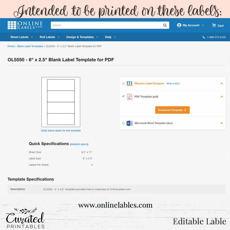 DIY Bottle Label Editable Bottle Label Editable Bottle - Etsy