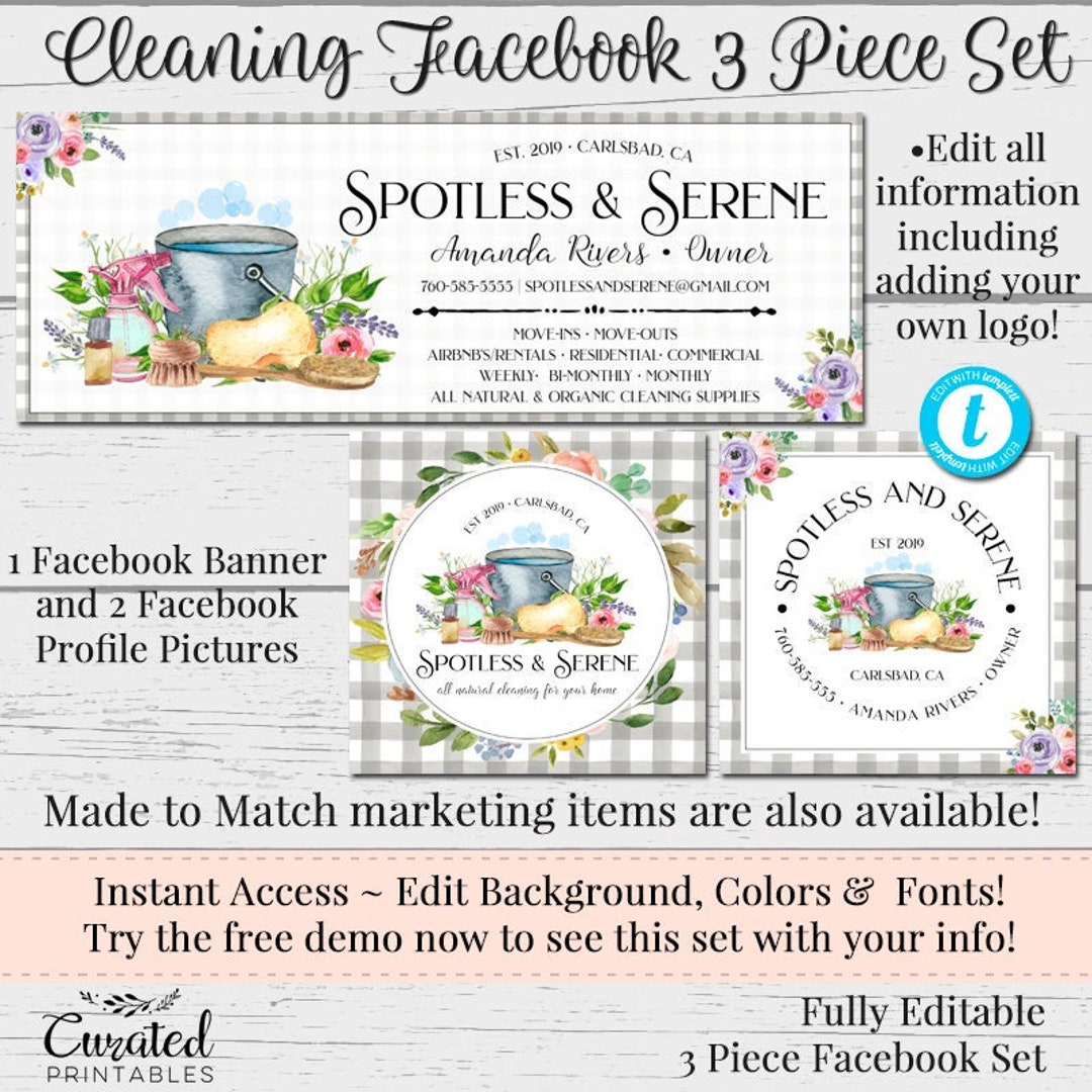 House Cleaning Facebook, Housekeeper Set, Cleaning, DIY Facebook ...