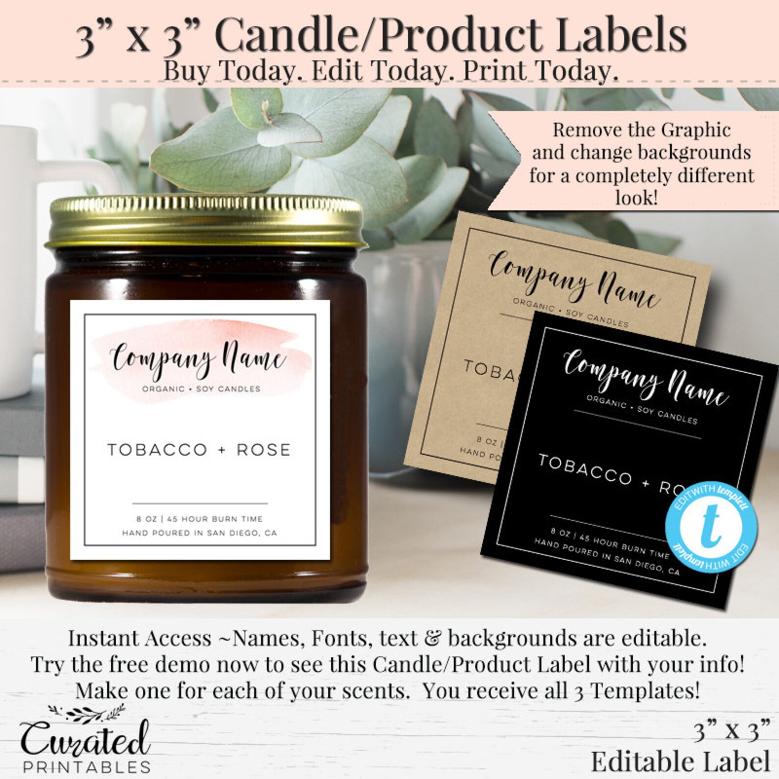 DIY Hang Tag Editable Hang Tag Price Tag DIY Hang Tag - Etsy