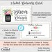 Mason Jar & Floral Business Card, Mason Business Card, Watercolor Card ...