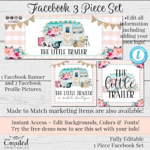 Trailer Business Card, DIY Business Card,camper Business Card, Business ...