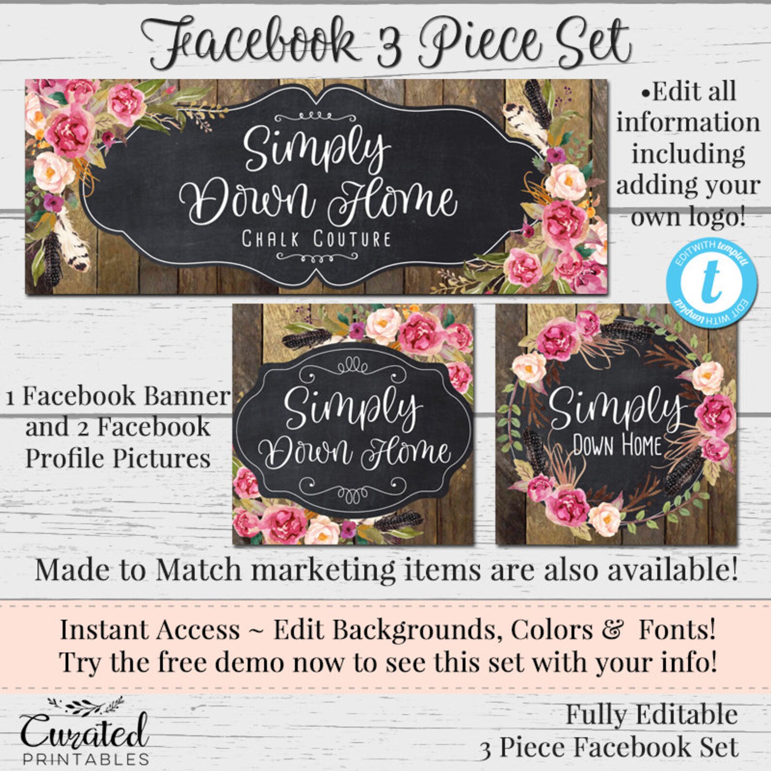 Rustic Barnwood Hang Tag Editable Hang Tag Price Tag DIY - Etsy