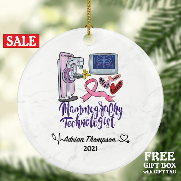 Mammo Tech Christmas Ornament - Etsy