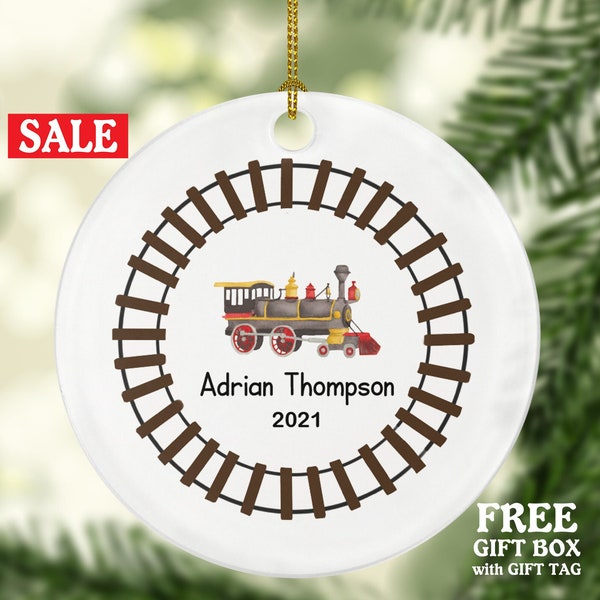 Train Ornament - Etsy