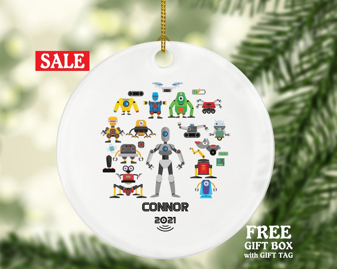 Robotics Engineer Christmas Ornament Personalized - Robot Systems ...