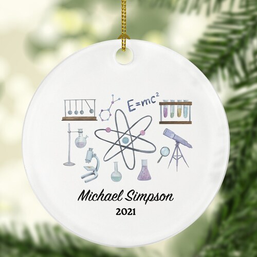 STEM Science Ornament - Etsy