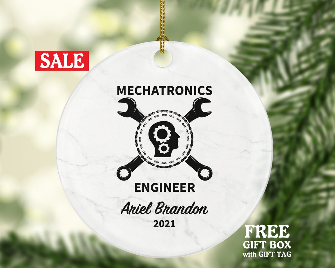 Mechatronic Engineer Christmas Ornament Personalized - Mechanical and ...
