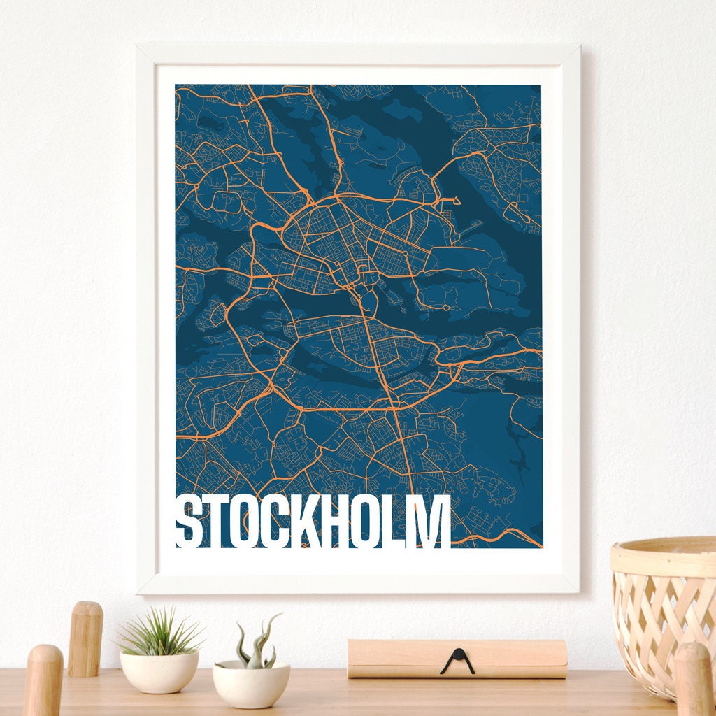 Maps of Europe Giclee Fine Art Print, Wall Art Print, Map Print ...