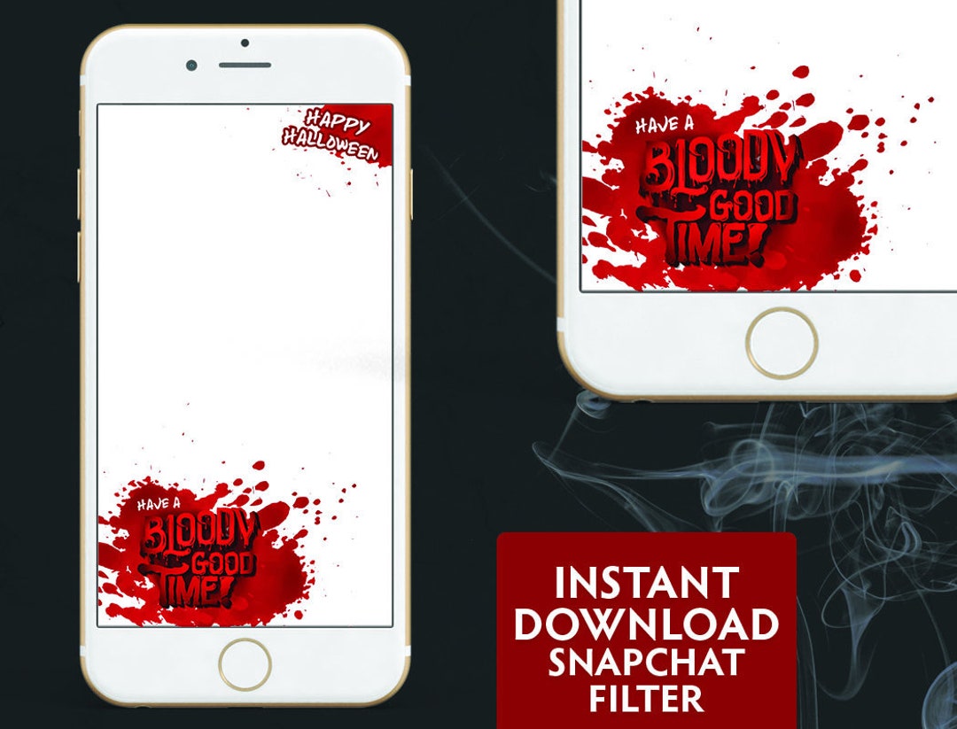 Halloween INSTANT DOWNLOAD SNAPCHAT Filter | Halloween Geofilter ...