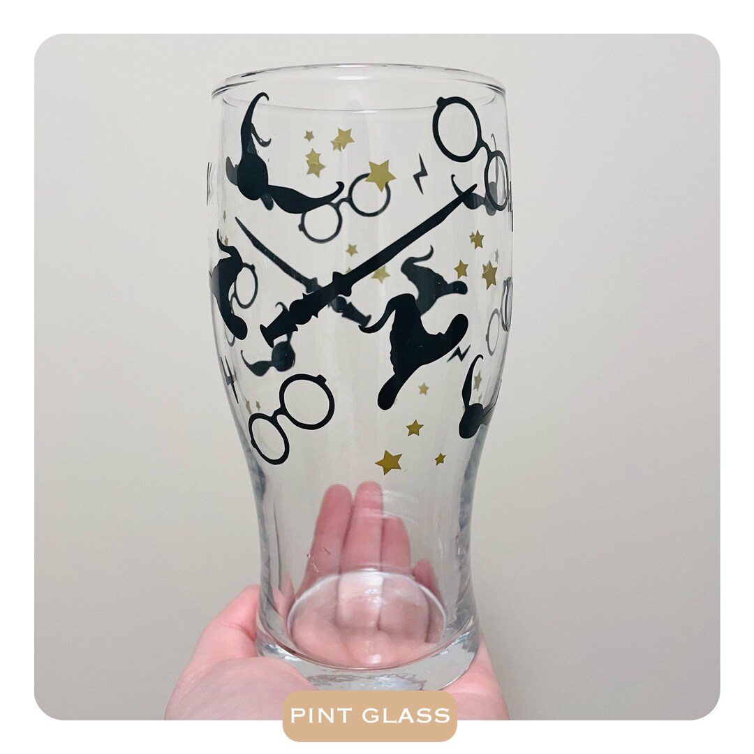 Wizard Glass Magical Themed Gin Pint Glass Wine Glass - Etsy