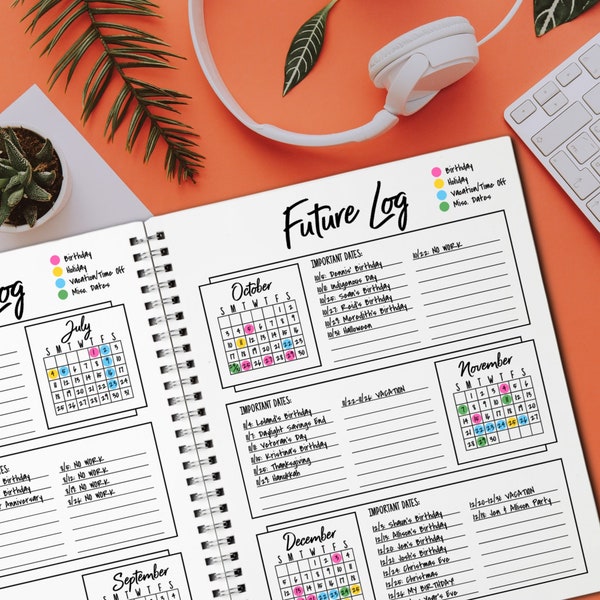 Future Log Stickers - Etsy