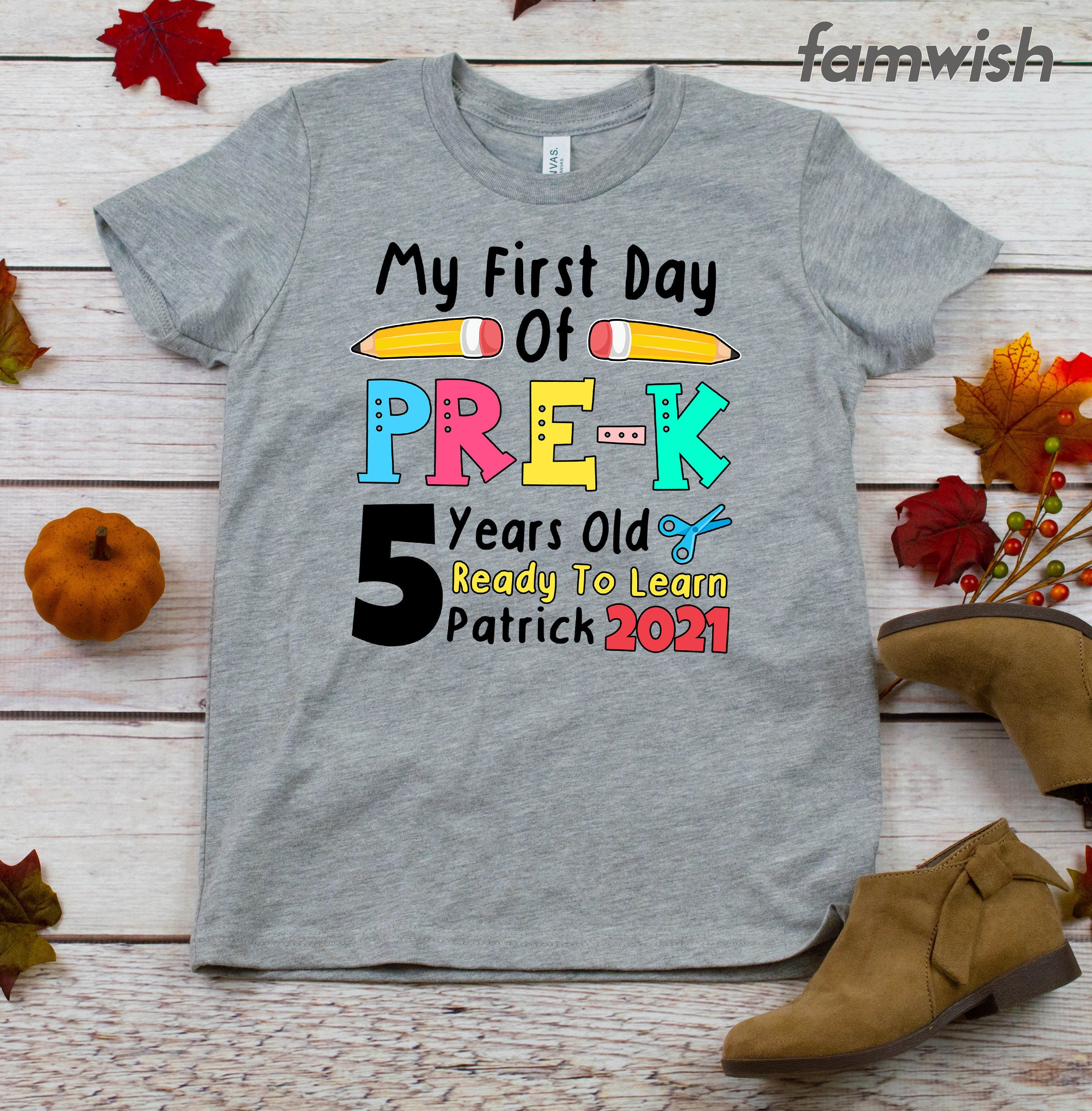 Personalized Pre K Shirt My First Day Of Pre K T Shirt First Etsy personalized-pre-k-shirt-my-first-day-of-pre-k-t-shirt-first-etsy