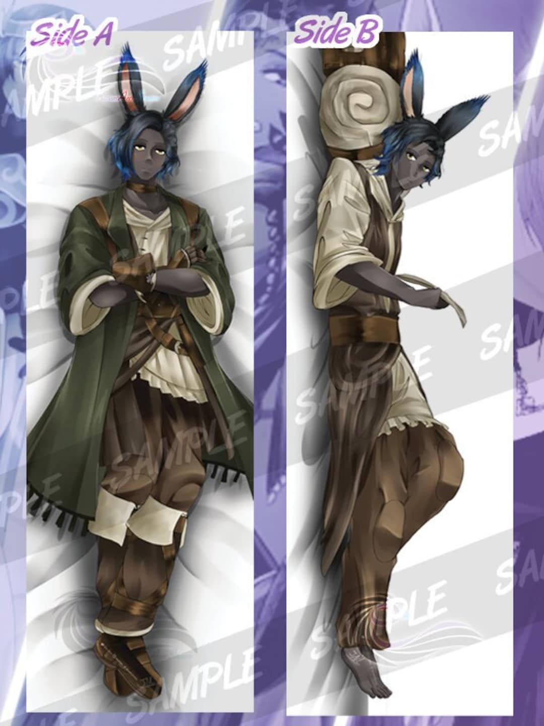 Final Fantasy XIV - Dakimakura: Erenville - Etsy