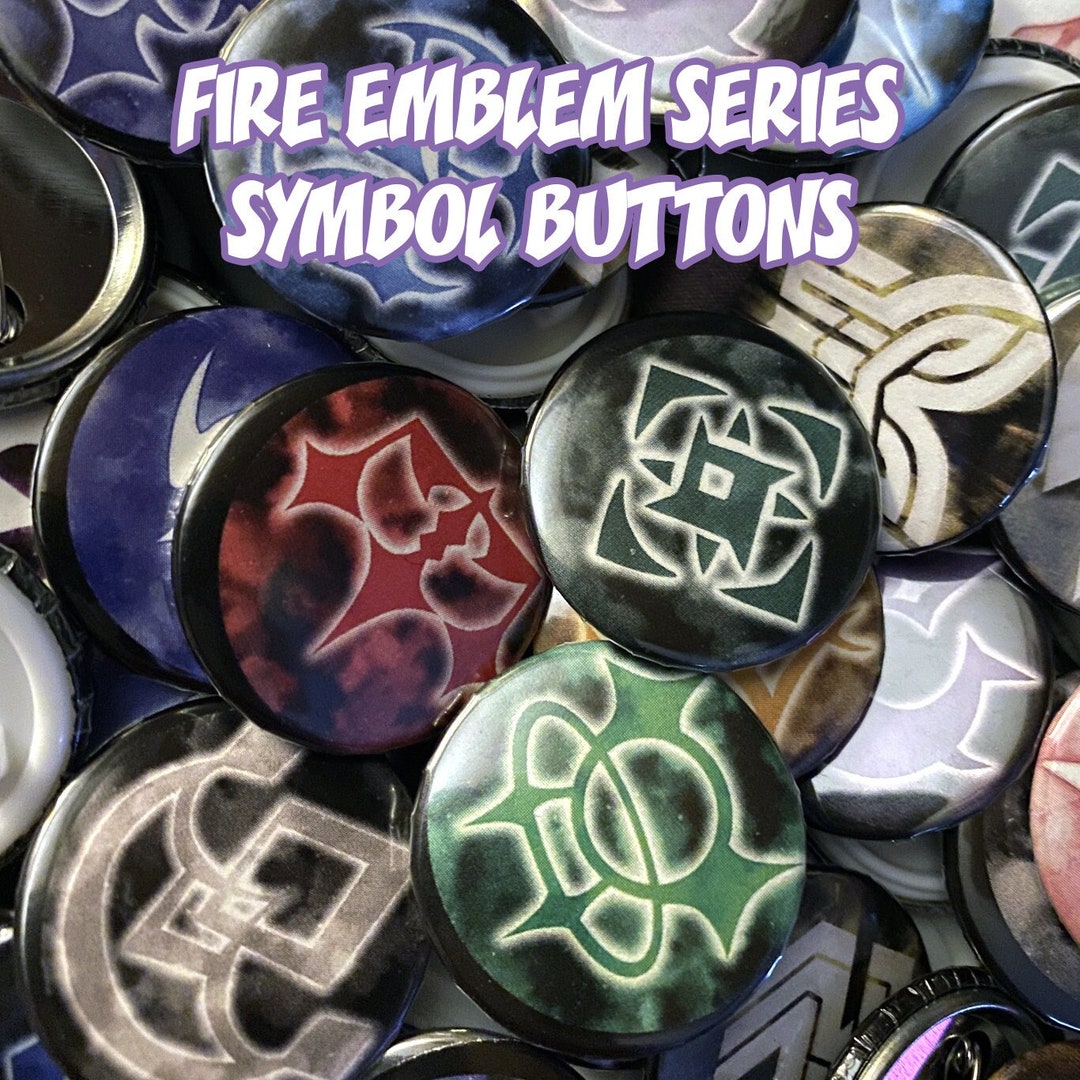 Fire Emblem Symbols Buttons (1.25in) - Etsy