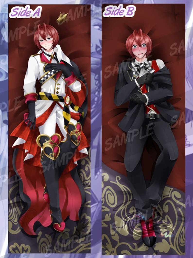 Twisted Wonderland: Riddle Rosehearts Dakimakura Double-sided - Etsy