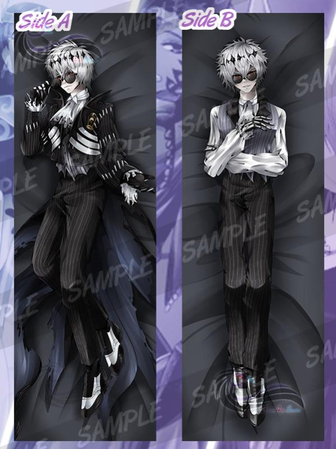 Twisted Wonderland: Skully J. Graves Dakimakura - Etsy