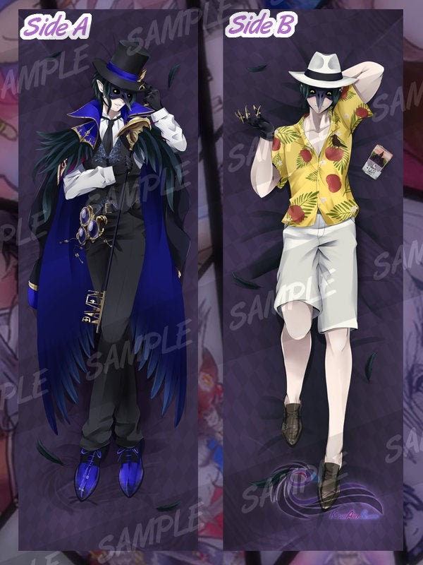 Twisted Wonderland: Dire Crowley Dakimakura Double-sided - Etsy