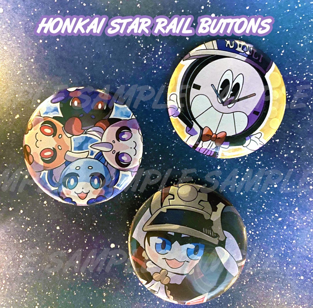 Honkai Star Rail Buttons (2.25in) - Etsy