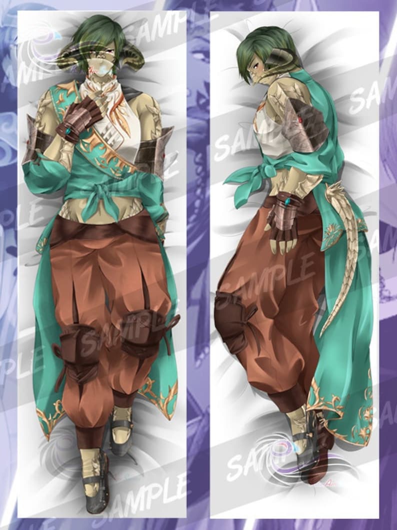 Final Fantasy XIV: Varshahn Dakimakura - Etsy