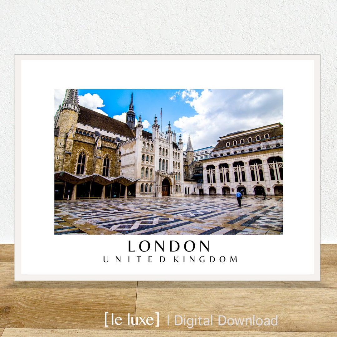 Digital Print London Travel Print London Wall Art Digital Download ...