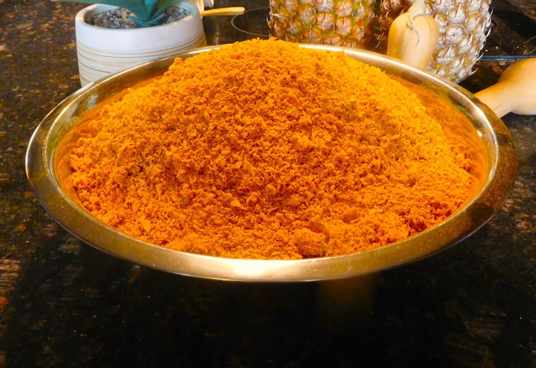 Freeze-dried Organic RED Turmeric Root Fine Flakes - Fresh RAW - 2 Oz ...