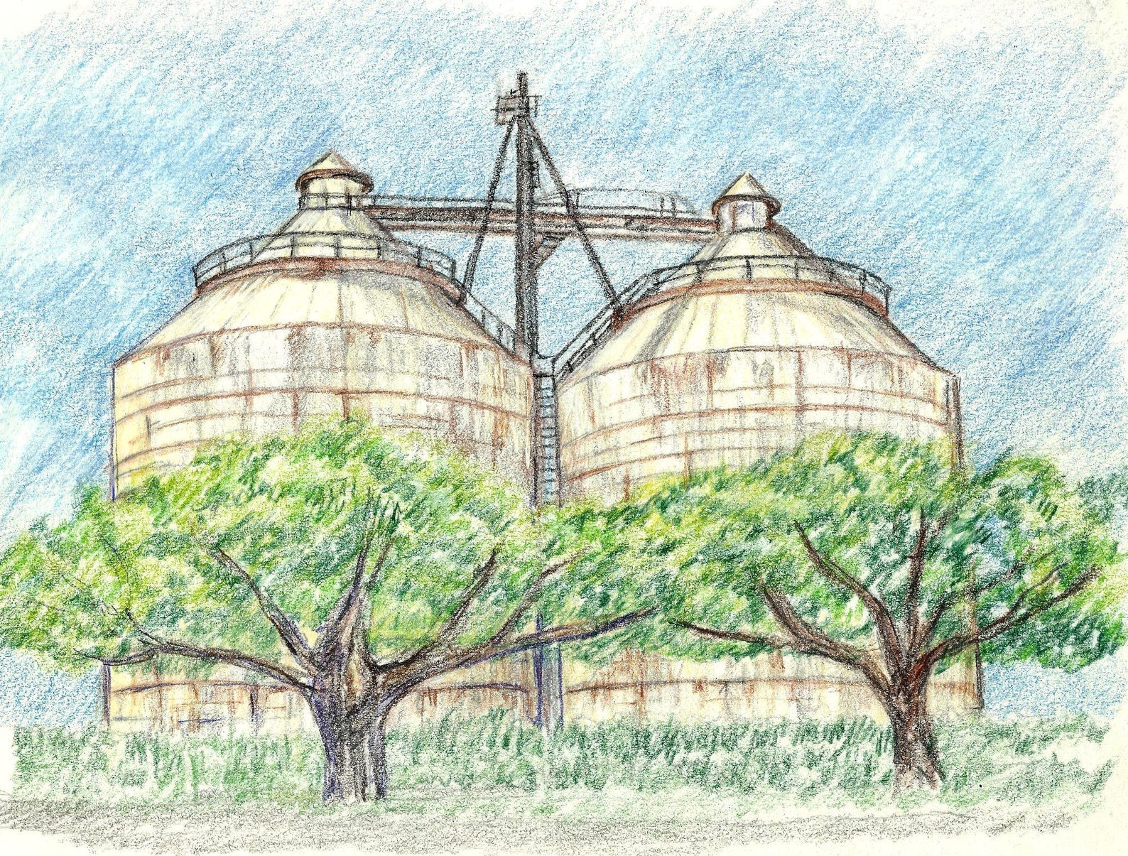 Silos Magnolia Market Waco Texas - Etsy