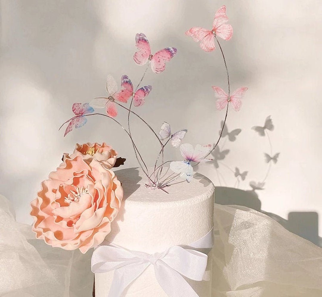 Magical 3D Butterfly Cake Toppers | Butterfly Cake Toppers | Butterfly ...