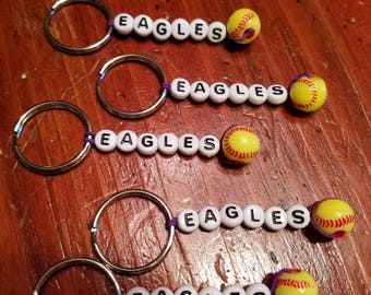 Sports Keychain | Etsy