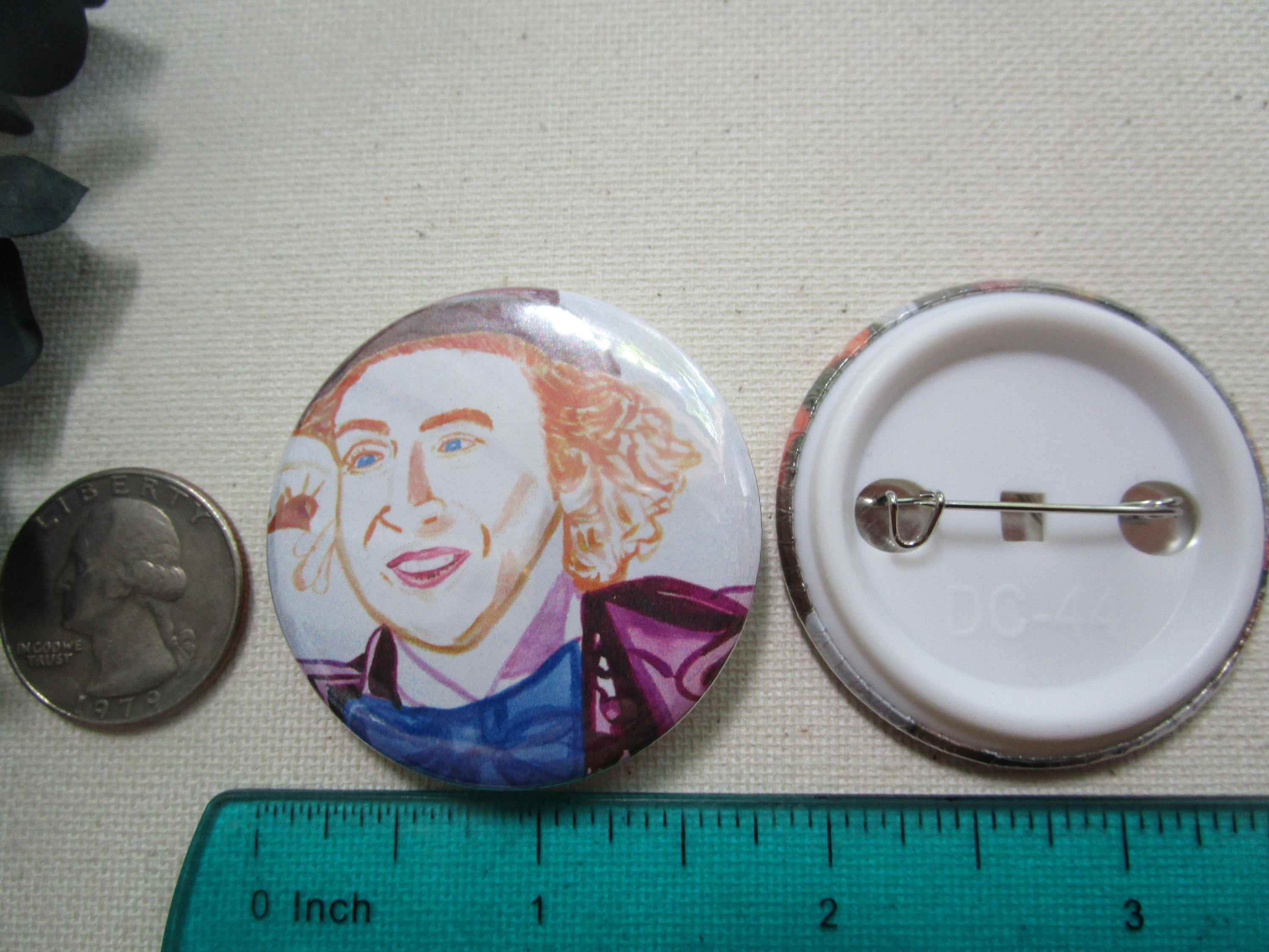 1.75 Inch Willy Wonka & the Chocolate Factory Pinback Buttons - Etsy