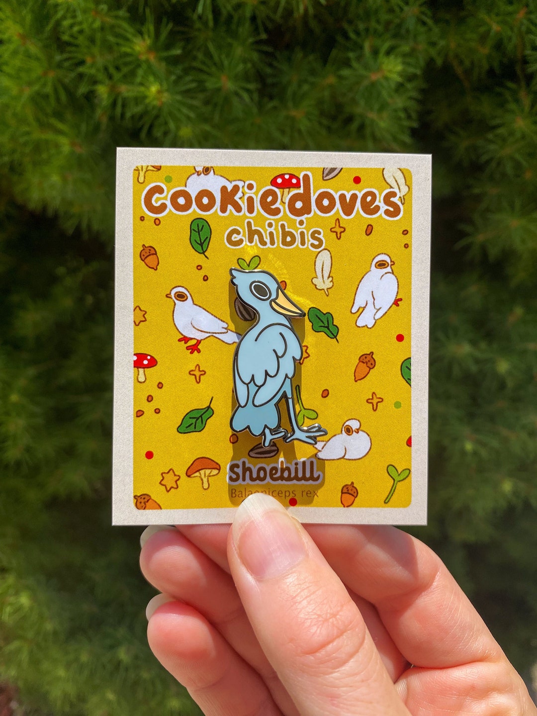 Shoebill Chibi Pin - Etsy