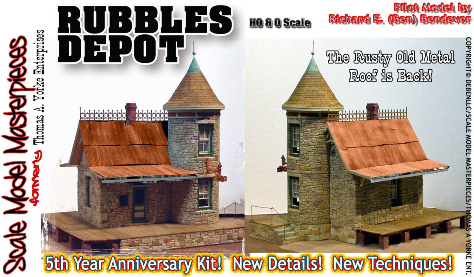 Scale Model Masterpieces/thomas Yorke Rubbles Depot Craftsman Kit-ho/1: ...